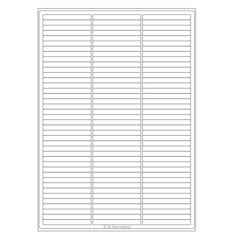 A4 Label Templates - LabTAG Laboratory Labels