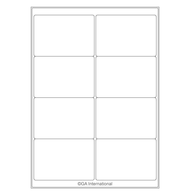A4 Label Templates - LabTAG Laboratory Labels