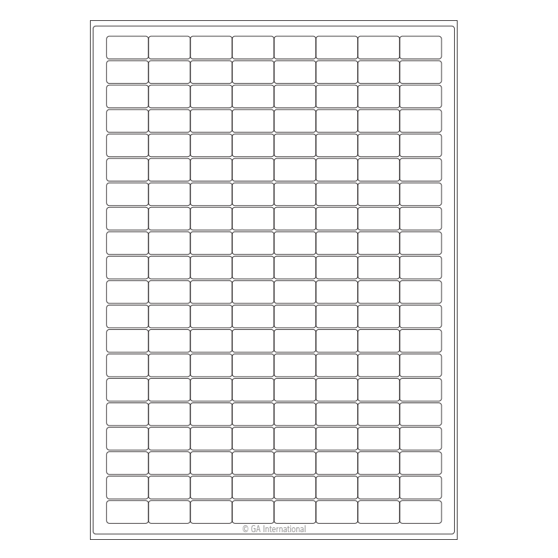 Deep-Freeze Labels for Inkjet Printers (A4 Size) - 0.945″ x 0.512″# ...