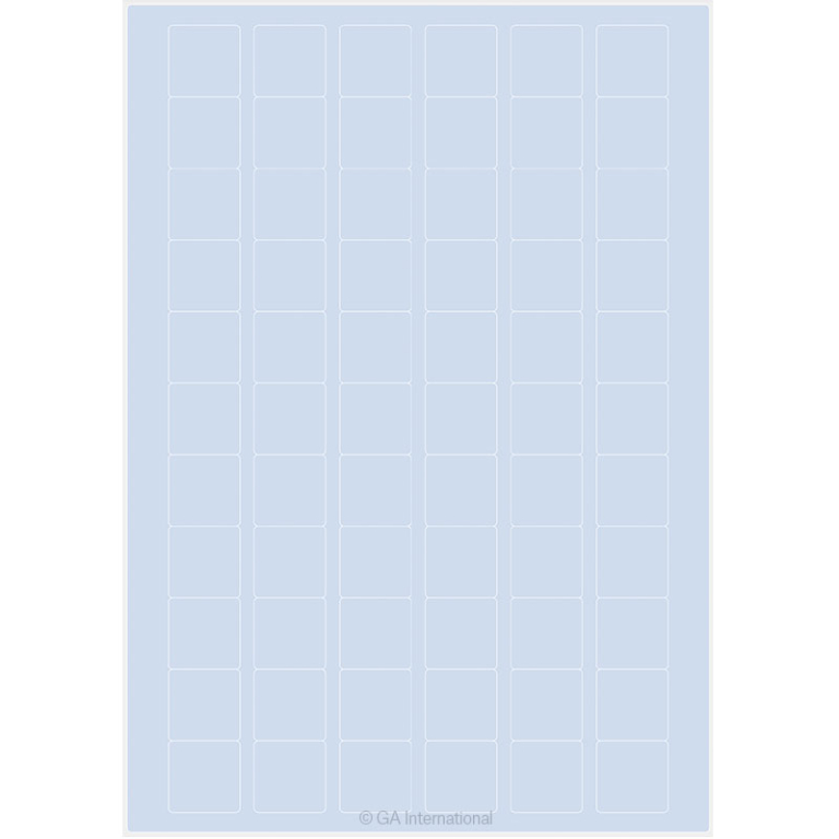 Transparent Cryogenic Laser Labels for Frozen Vials, A4 - 1.5" x 1" # ...