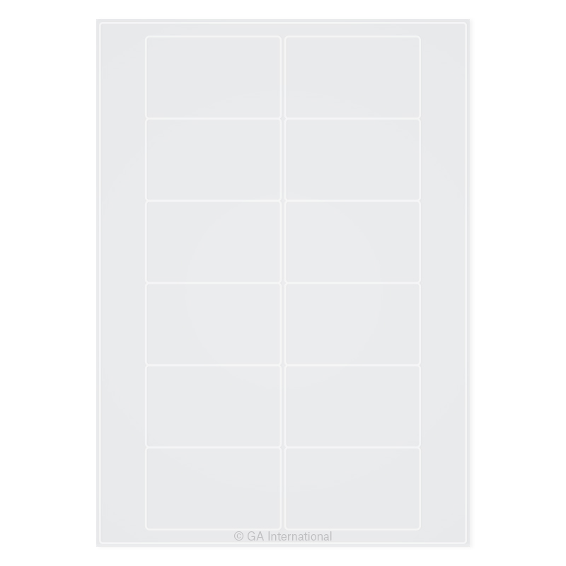 High Quality Laser & Inkjet Matte Paper Labels - 3" x 1.83" #A4LIP ...