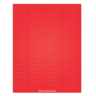 Removable Autoclave-Resistant Laser Labels (US Letter Size) - 1.75" x 0 ...
