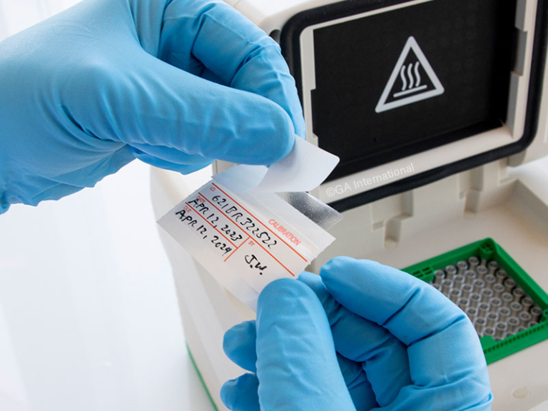 Self-Laminating Calibration Labels - 1" x 2.125" #CALA-002-1R - LabTAG ...