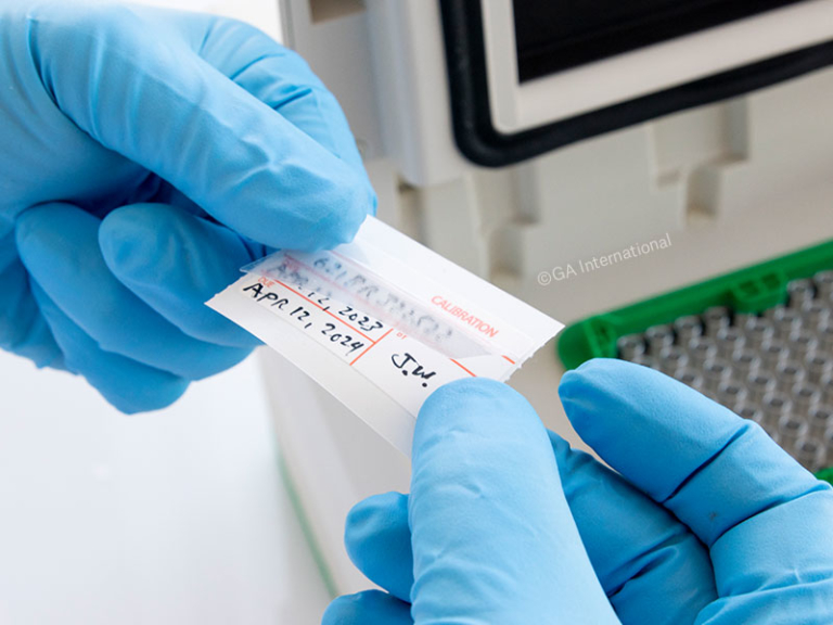 Self-Laminating Calibration Labels - 1" x 2.125" #CALA-002-1R - LabTAG ...