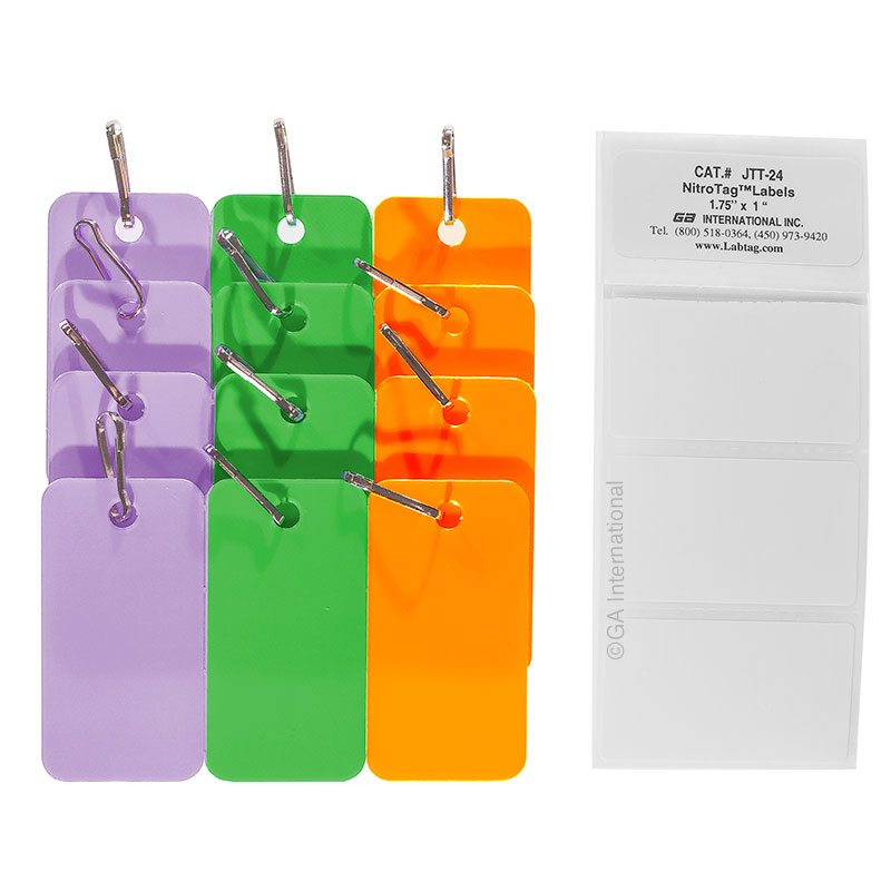 Color Cryogenic Tags for Metal Racks - 2.13" × 1.18" #CIDB-02 - LabTAG ...