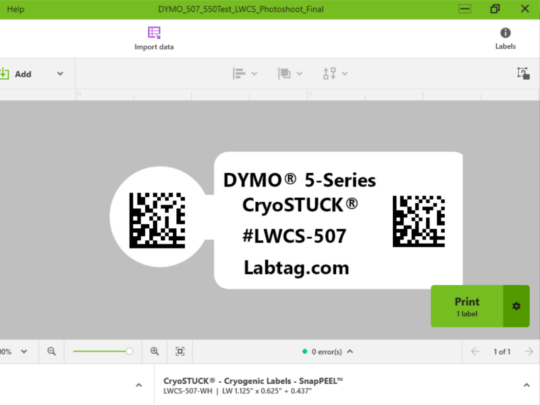 Dymo Labelwriter 550 - LabTAG