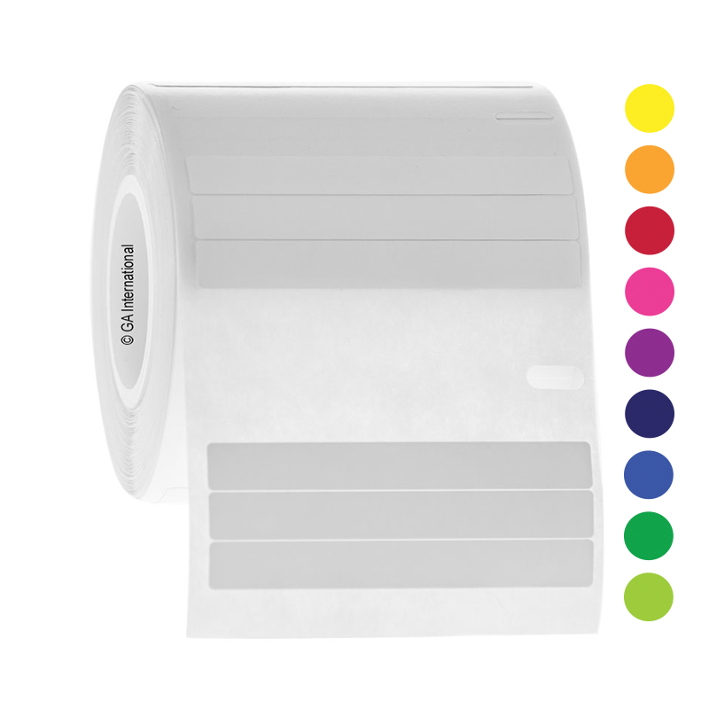 DYMO-Compatible Cryogenic Labels for Plates - 2" x 0.25" #ED1F/EF1F-075 ...