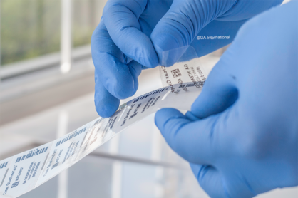 Clear Static Cling Labels - 2" x 1" #GFC-28NOT - LabTAG Laboratory Labels