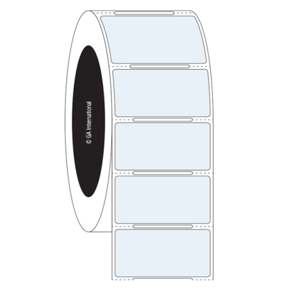 Clear Static Cling Labels - 2" x 1" #GFC-28NOT - LabTAG Laboratory Labels