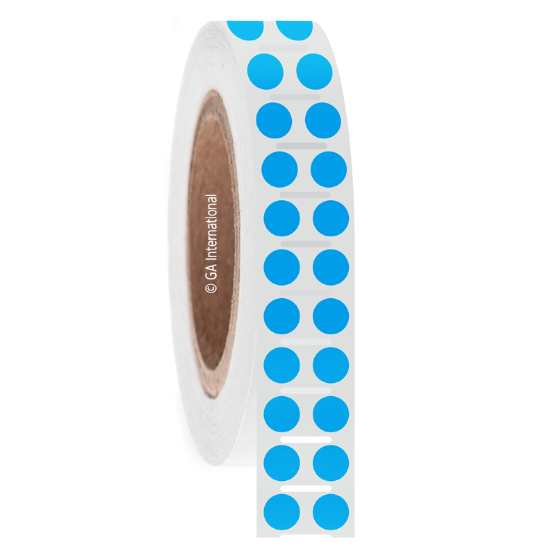 Paper Labels for Thermal-Transfer Printers – 0.354" Circle #GPB-61NPNOT ...