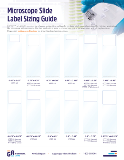 Histology Labels | Xylene Resistant - LabTAG