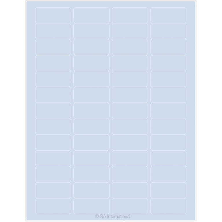 Cryogenic Laser Labels for Frozen Surfaces - 0.94" x 0.5" #LCB-12CI ...