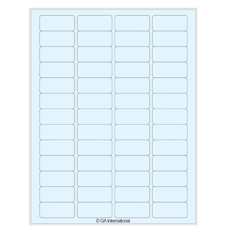Transparent Cryogenic Laser Labels for Frozen Vials - 1.28" x 0.5" #LCY ...