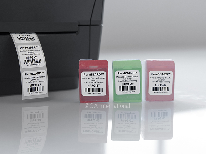 Metal-Detectable Thermal-Transfer Labels for Paraffin Wax Blocks - 0. ...