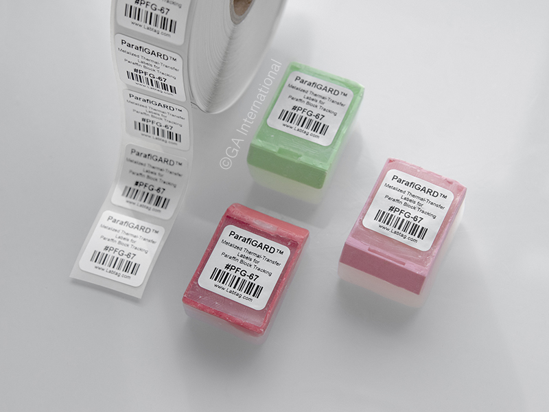 Metal-Detectable Thermal-Transfer Labels for Paraffin Wax Blocks - 0. ...