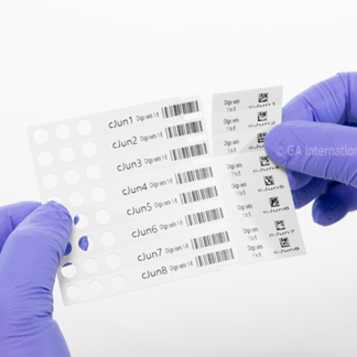 Non-Adhesive Thermal-Transfer Tags for High-Profile PCR Tubes & Tube ...