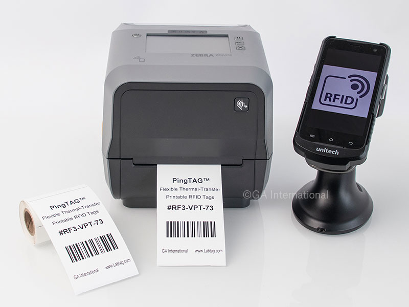 Flexible Thermal-Transfer Printable RFID Tags - 2.875" x 5" #RF3-VPT ...