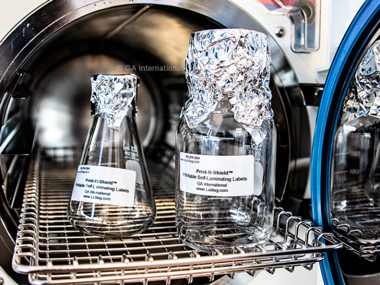 Print & Shield Permanent Labels for Autoclave & High Temperatures - 1 ...