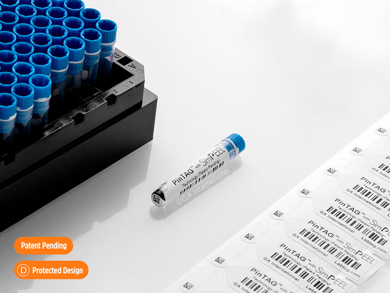 Cryogenic Labels with SimPEEL™ Technology for 2D-Barcoded Tubes - 1.81 ...