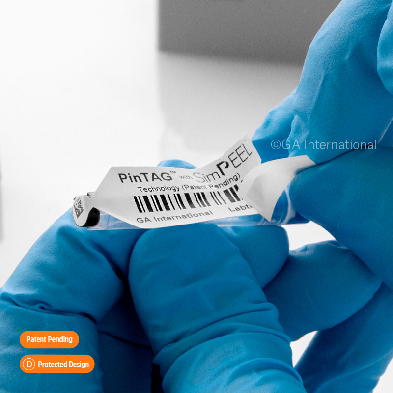 Cryogenic Labels with SimPEEL™ Technology for 2D-Barcoded Tubes - 1.81 ...