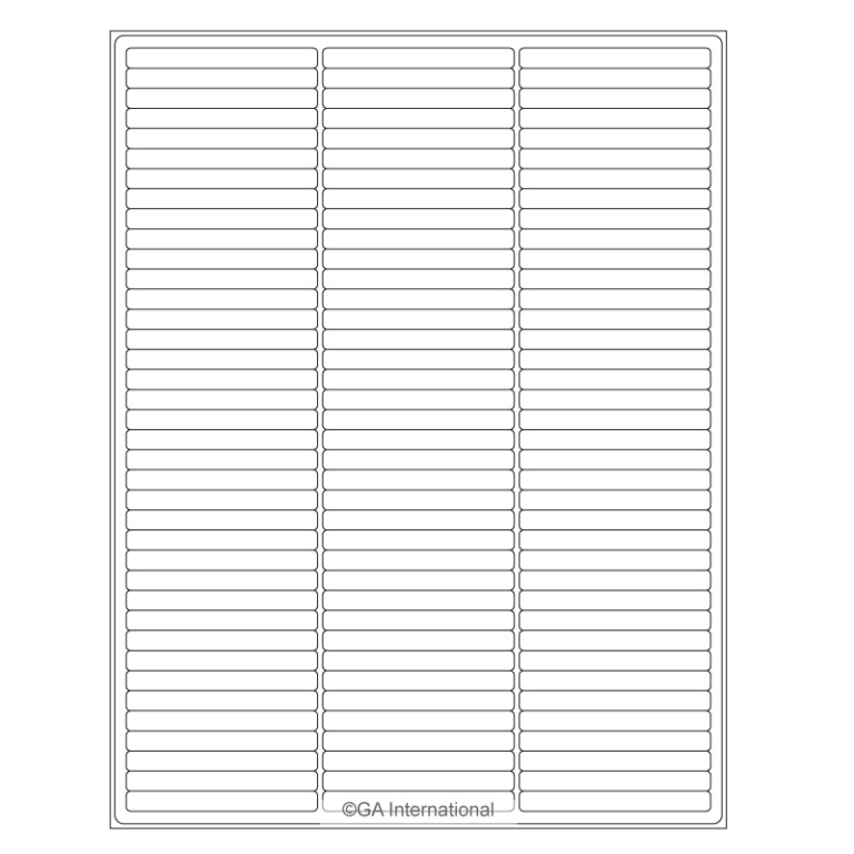 US Letter Label Templates - LabTAG Laboratory Labels