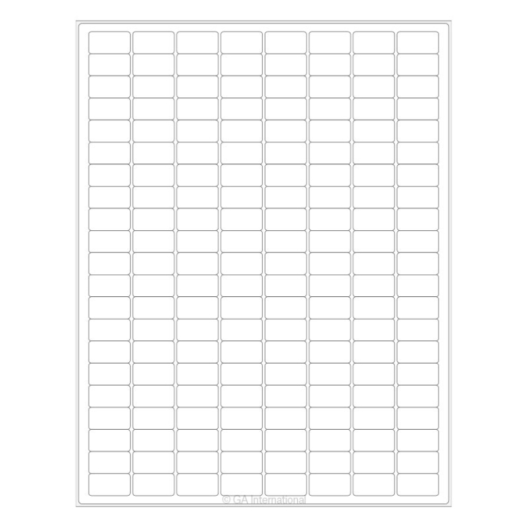 US Letter Label Templates - LabTAG