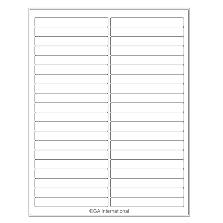 US Letter Label Templates - LabTAG Laboratory Labels