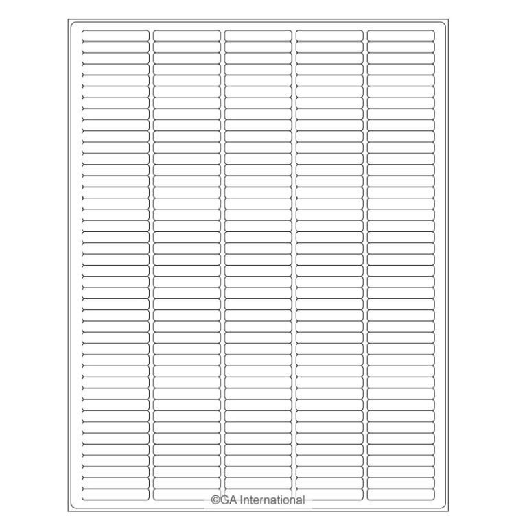 US Letter Label Templates - LabTAG Laboratory Labels