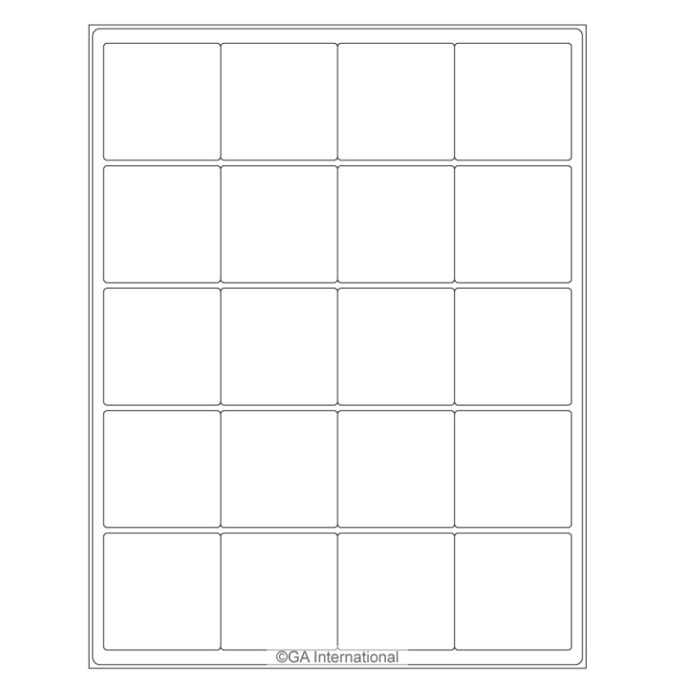 US Letter Label Templates - LabTAG Laboratory Labels