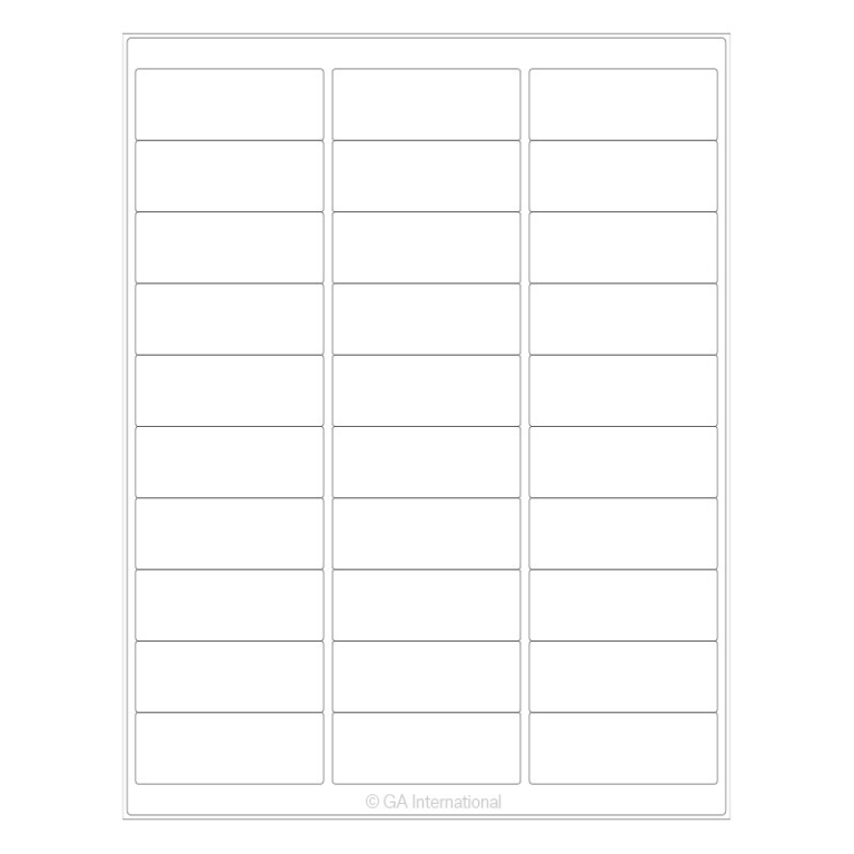 US Letter Label Templates - LabTAG Laboratory Labels
