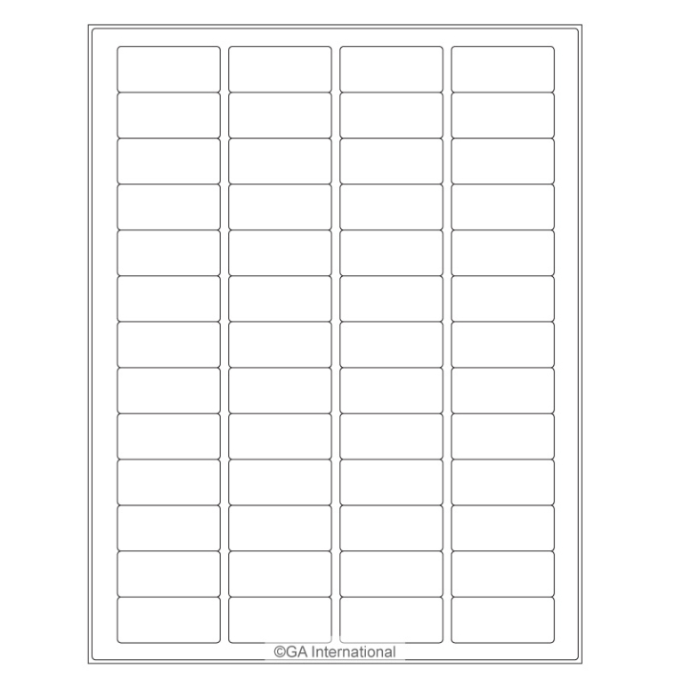 US Letter Label Templates - LabTAG Laboratory Labels