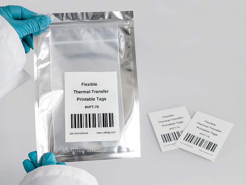 Flexible Thermal-Transfer Printable Tags – 3" x 100’ #VPT-76 - LabTAG ...