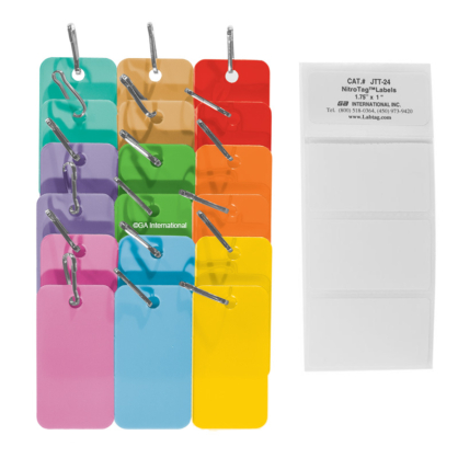 Cryogenic Tags for Metal Racks - LabTAG Laboratory Labels