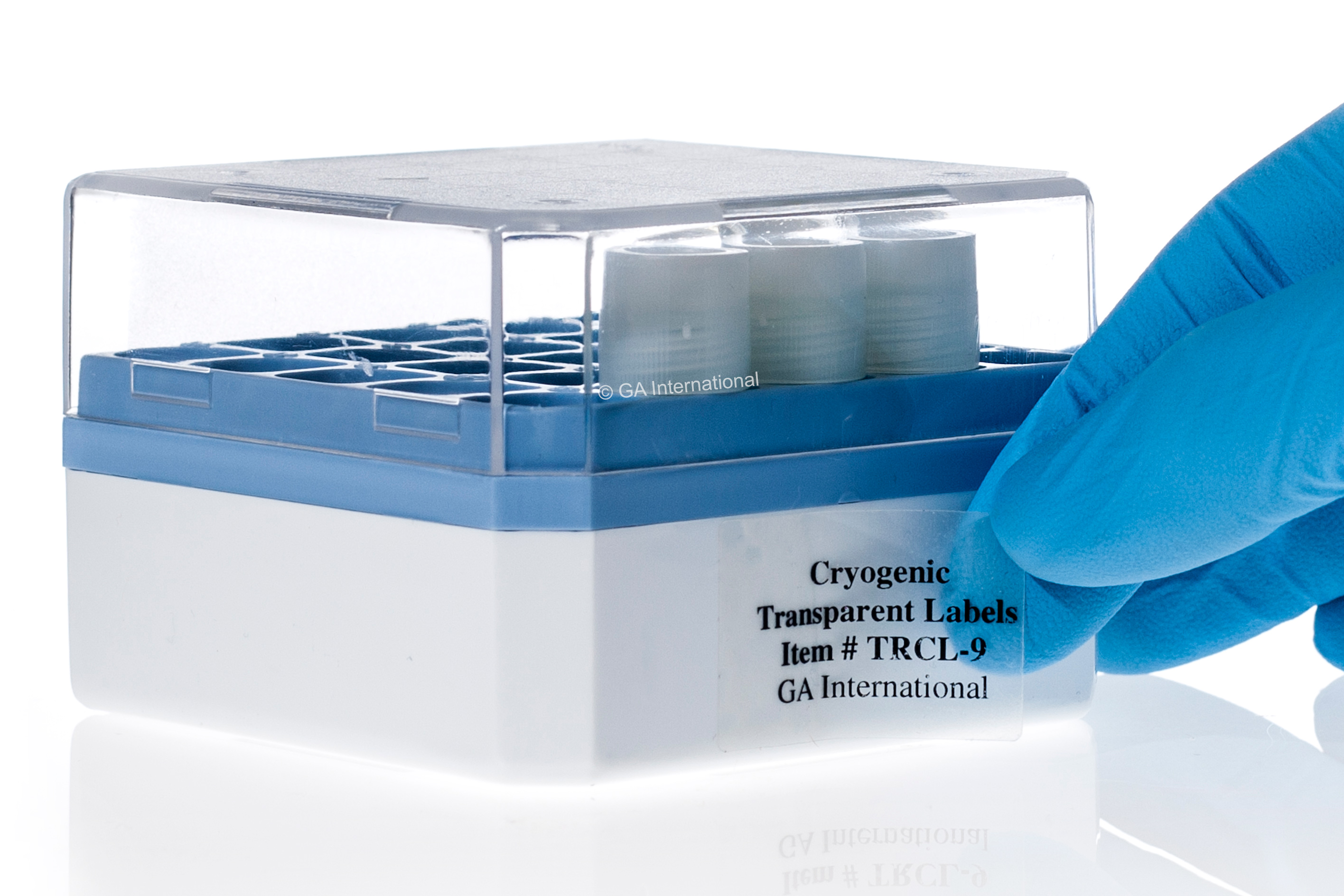 Transparent Removable Cryo Laser Labels (US Letter Size) - 1.26" x 0.87 ...